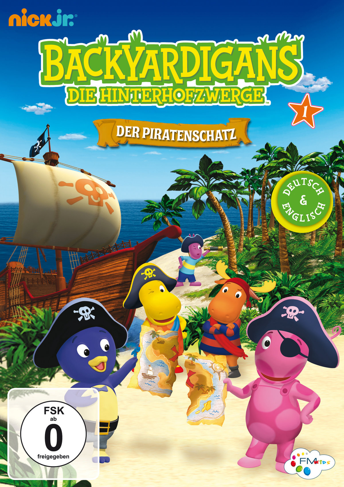 Backyardigans - Die Hinterhofzwerge Vol. 1: Der Piratenschatz Serie auf ...