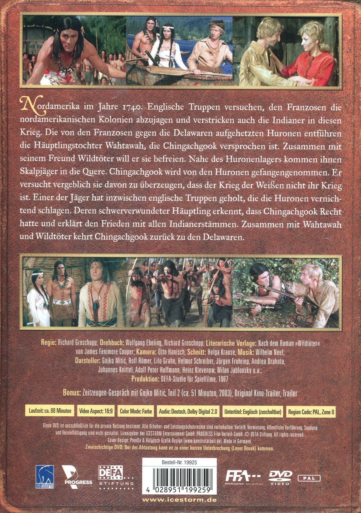 Chingachgook - Die große Schlange - DEFA/HD Remastered Film auf DVD ...