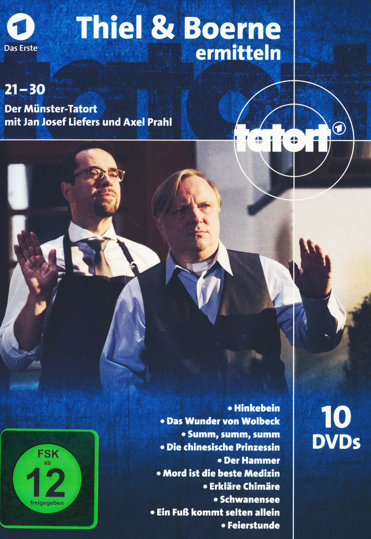 Tatort Münster - Thiel und Boerne ermitteln Fall 21-30 [10 DVDs] Film ...