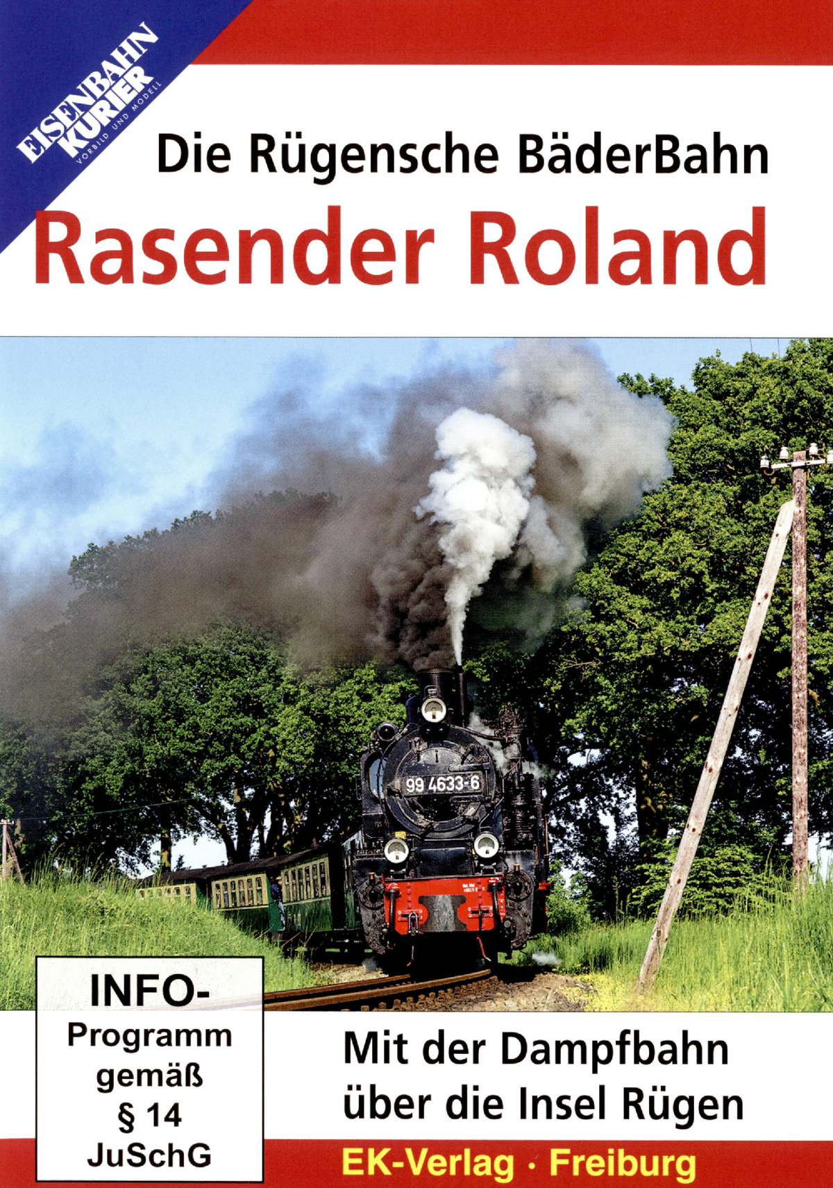 Die Rügensche BäderBahn Rasender Roland - Mit der Dampfbahn über die ...