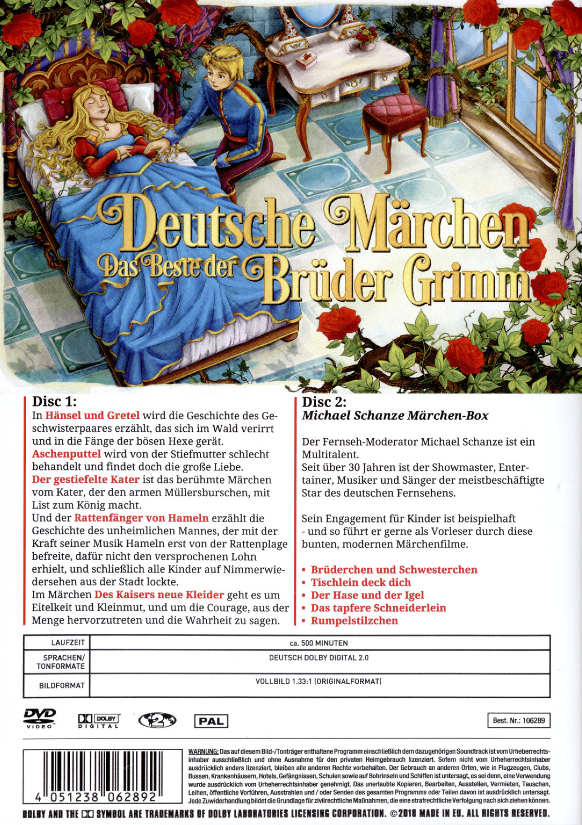 Deutsche Märchen: Das Beste der Brüder Grimm [2 DVDs] Film auf DVD ...