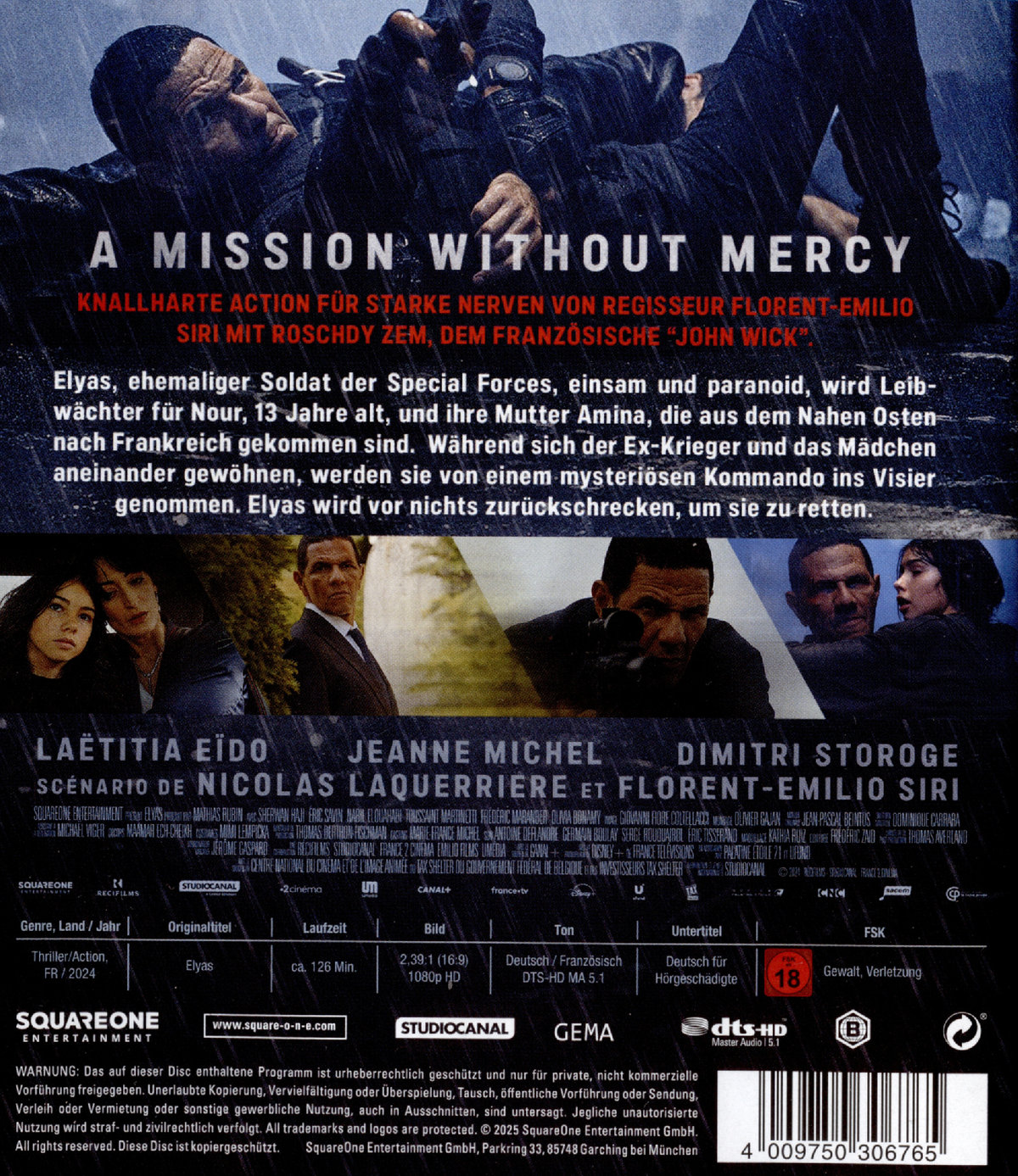 Elyas - A Mission without Mercy Film auf Blu-ray Disc ausleihen bei verleihshop.de